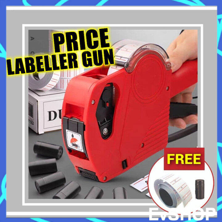 Price Tag Gun MX5500 8 Digits Labelling Machine Price Labeller ...