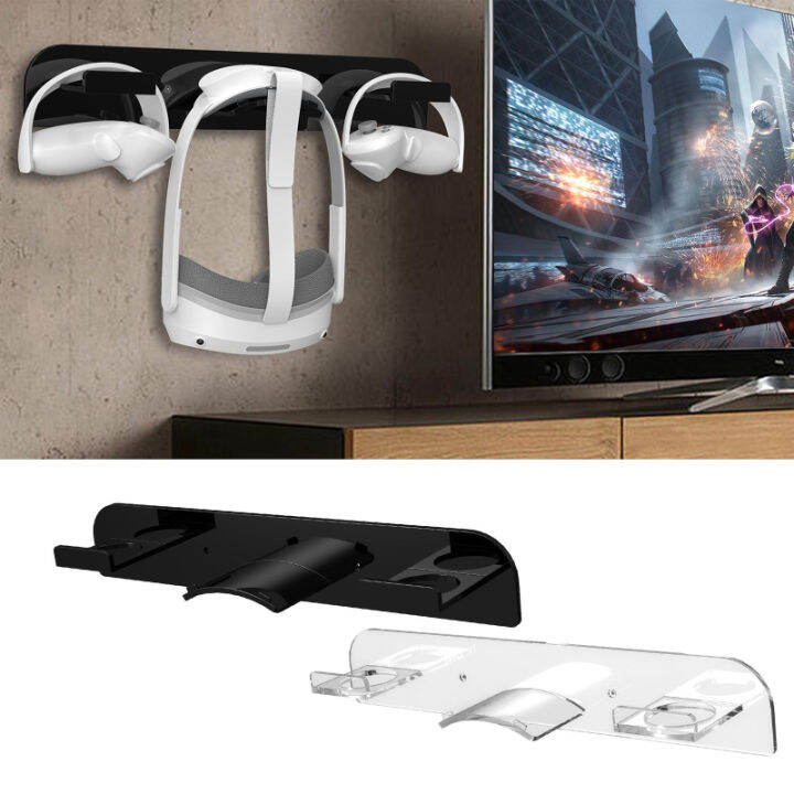 VR Bracket Acrylic Storage Display Stand Compatible For Pico 4 / Quest 2/meta Quest Pro ...