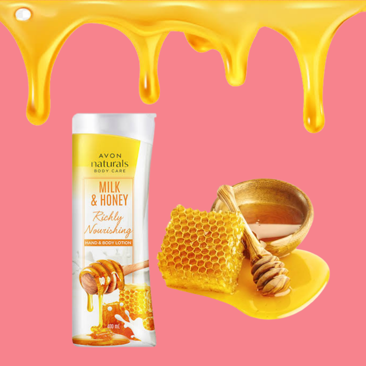 AVON Naturals Milk and Honey Body Lotion 400ml ( 1 Bottle ) | Lazada PH