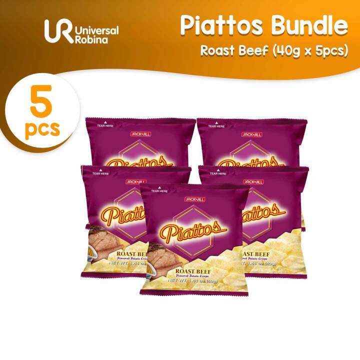 Piattos Roast Beef (40g) x 5 | Lazada PH