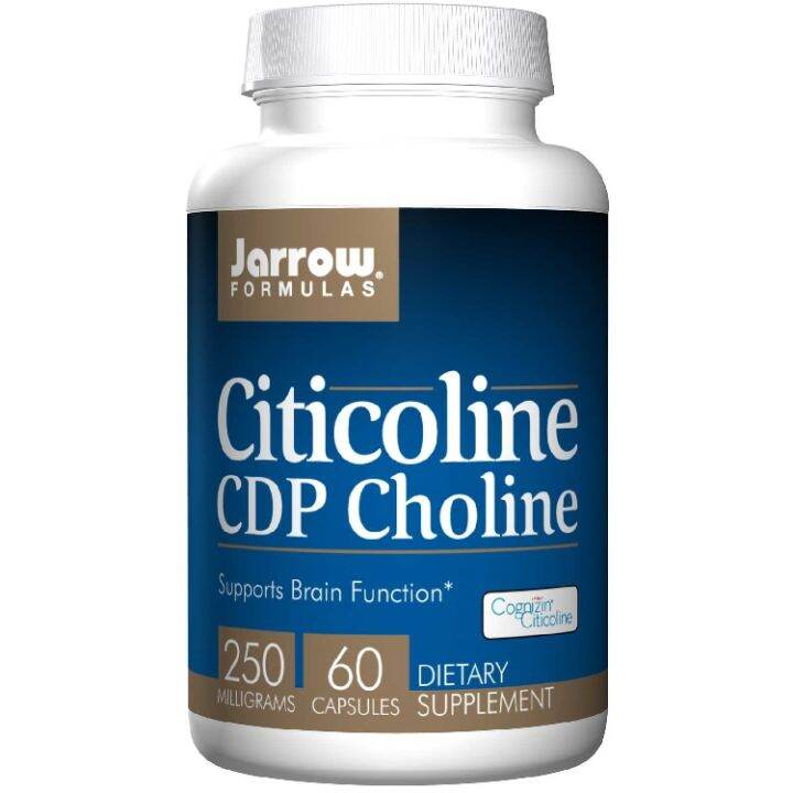 Jarrow Formulas citicoline CDP choline capsule 250 mg of 60 grains ...
