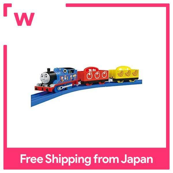 Takara Tomy Plarail โทมัส TS-24 Plarail โทมัสและสีจับคู่การขนส่งสินค้า ...