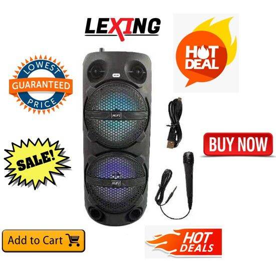 LEXING LX-6208 BLUETOOTH SPEAKER | Lazada PH