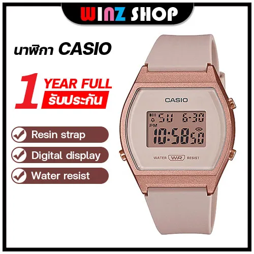 [มีรับประกัน] นาฬิกาข้อมือผู้หญิง นาฬิกาคาสิโอผู้หญิง CASIO นาฬิกาข้อมือผู้หญิง ระบบดิจิตอล สาย ...