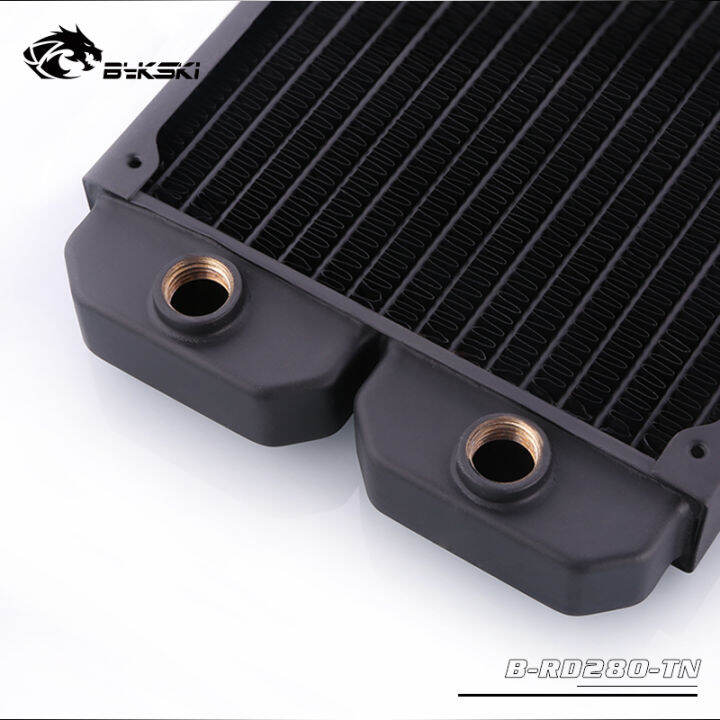 Bykski B-RD280-TN, 280mm Single Row Radiators, 28mm Thickness, Standard ...