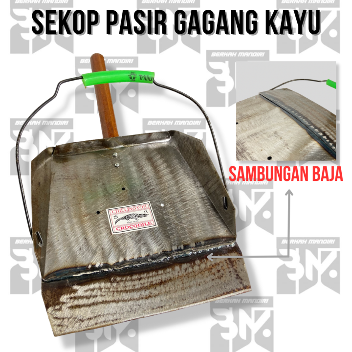 Sekop Pasir / Esreng Pasir/Senggrong Pasir Terek/Sambungan Baja Asli ...