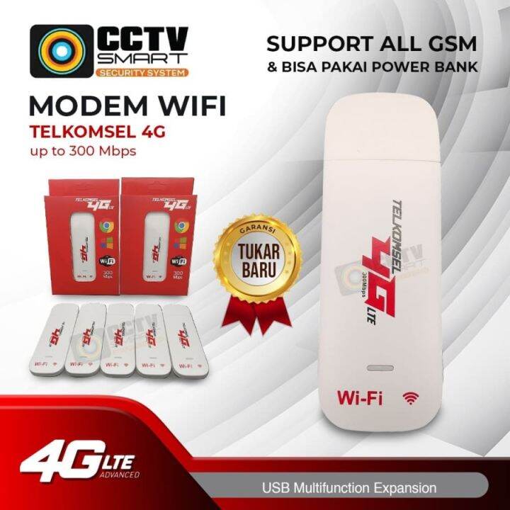 Modem Wifi 4G Mifi Telkomsel 300Mbps Router Internet | Lazada Indonesia