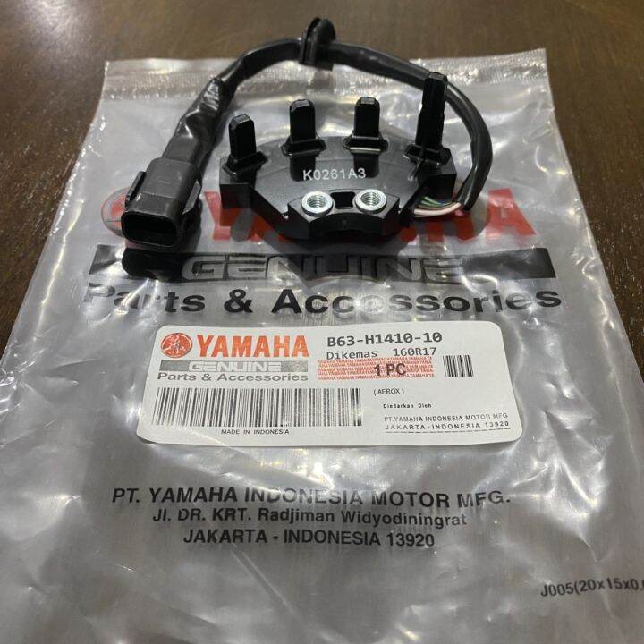 B63 SENSOR CKP KAKI 4 PULSER MOTOR AEROX 155 VVA CKPS LEXI 125 LEXY ...