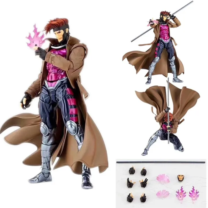 17ซม. X-MAN Amazing Yamaguchi Revoltecher Series NO.012 GAMBIT Action ...