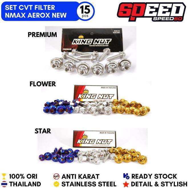 Probolt Baut Cvt Filter Nmax Aerox New Stainless King Nut Thailand ...