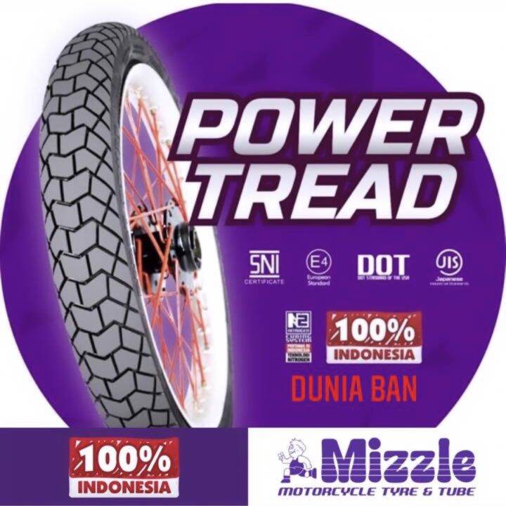 Ban Luar MIZZLE Power Tread 250-17 Ban Motor Tubetype | Lazada Indonesia