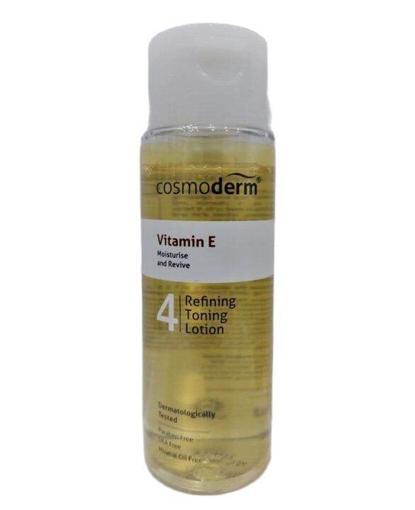 COSMODERM VITAMIN E REFINING TONING LOTION 100ML | Lazada