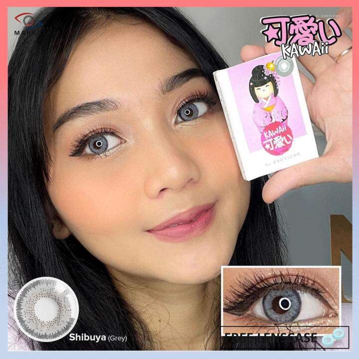 SOFTLENS X2 KAWAII NORMAL & MINUS (-0.50 S/D -6.00) BY EXOTICON 14.5MM ...