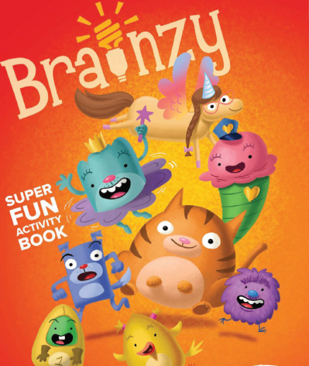 Preschool English Activity Workbook/ Worksheets: Brainzy's Super Fun ...