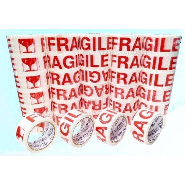 Fragile OPP Tape 48mm (2inch) x 40m - 1 pcs | Lazada