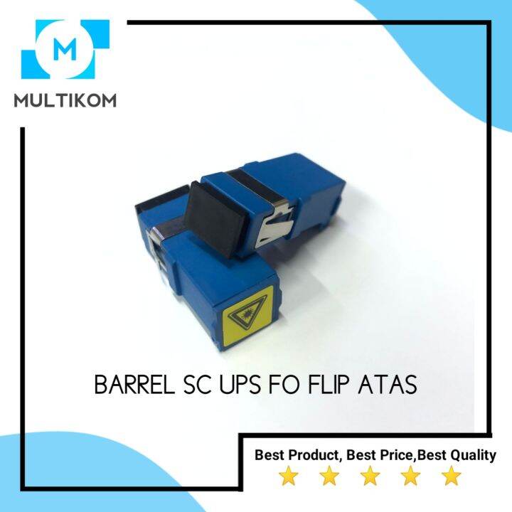 Sambungan Fiber Optic Barrel FO SC-UPC Flip Atas | Lazada Indonesia