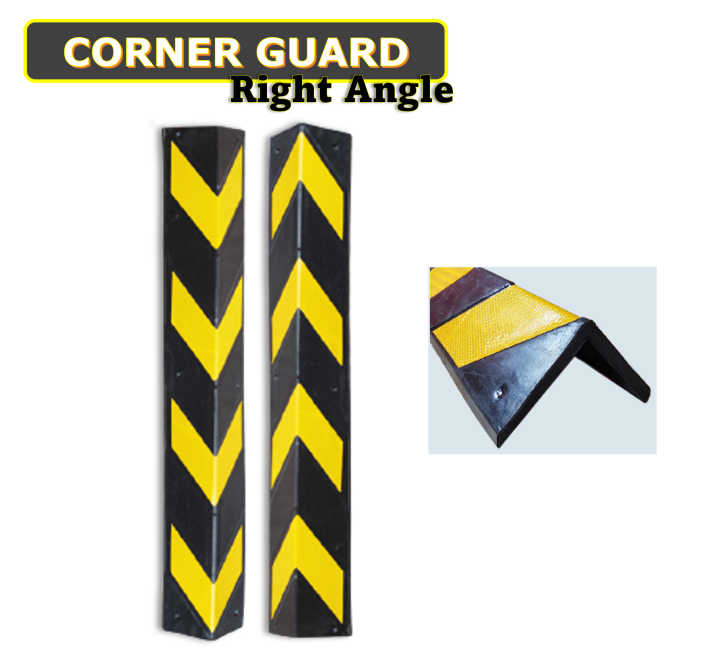 Heavy Duty Rubber Corner Guard Right Angle for Edge Corner Protector ...