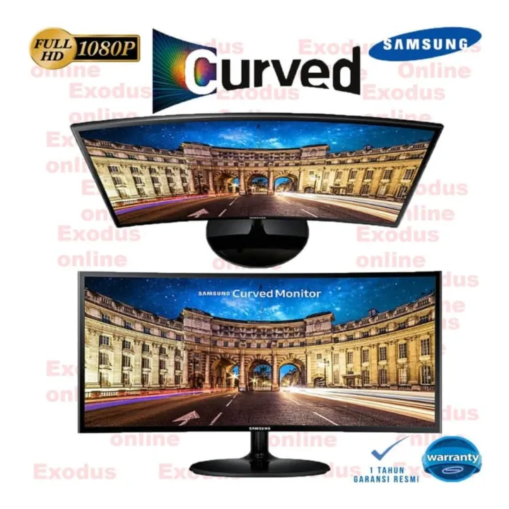 Samsung Curved Monitor 24 inch LED Gaming C24F390FHE Garansi Resmi ...