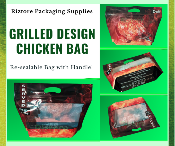 Chicken Bag with Handle New Design (Grilled Design) | Lazada PH