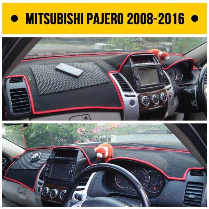 Hiasan Dashboard Mobil Depan MITSUBISHI PAJERO SPORT 2008-2016 ...