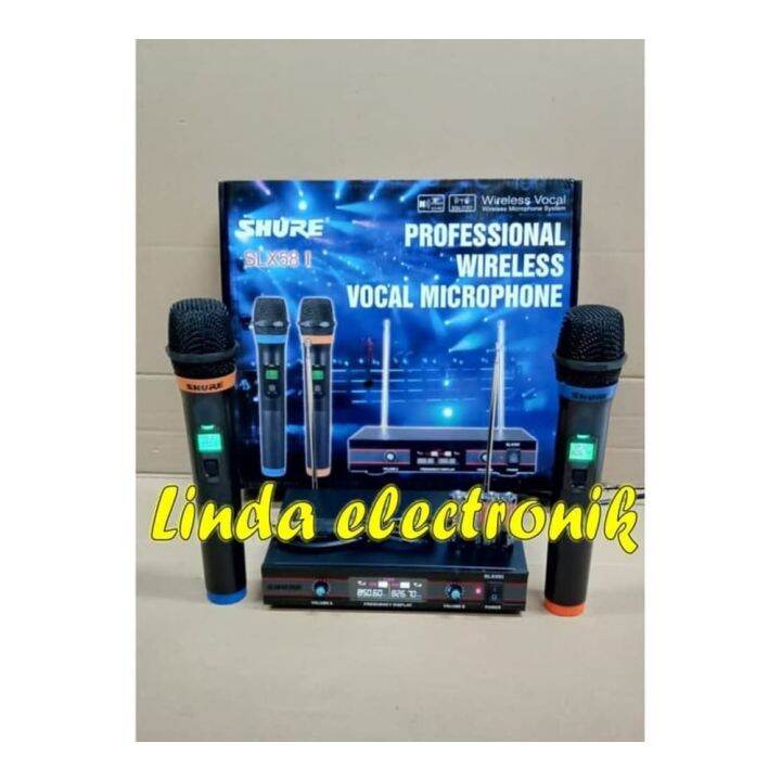 mic shure slx58 1 wireless HANDLE slx 58 1 | Lazada Indonesia