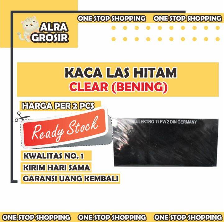 Kaca las Hitam Kaca kedok las Kaca Topeng las Kaca Las Gelap | Lazada ...