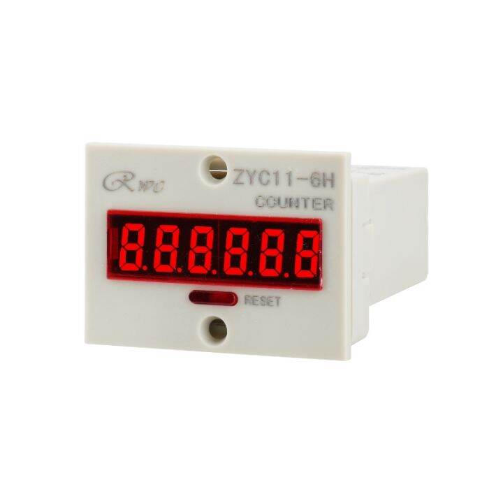 Electronic digital display reciprocating rotating mechanical counting ...