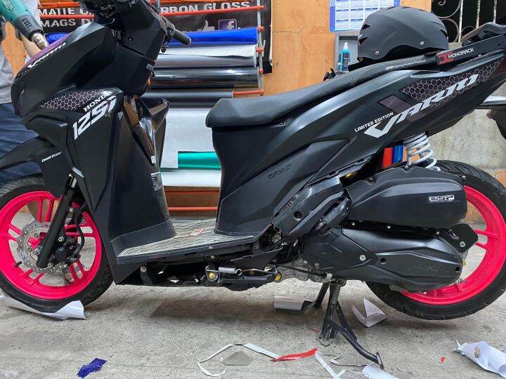 Click Vario 125i/150i V2 Honeycomb Design decals | Lazada PH