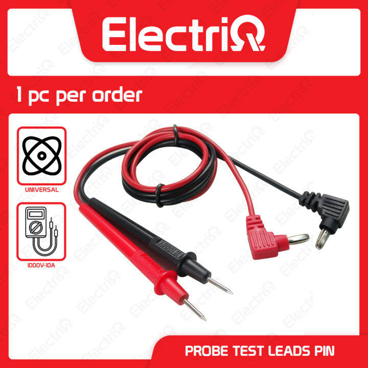 Electriq Universal Probe Test Leads Pin For Digital Multimeter Meter ...