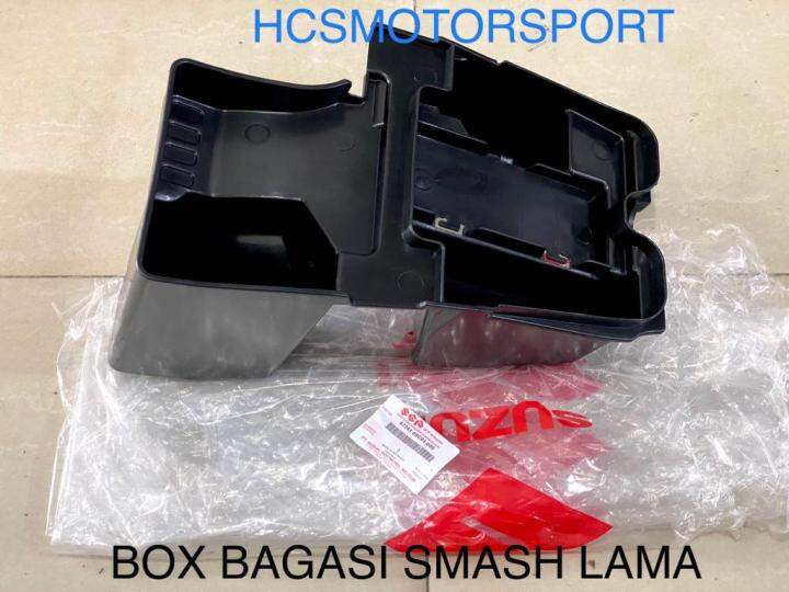 BOX BOK BOKS BAGASI SADEL JOK SMASH 110 LAMA ORIGINAL ASLI | Lazada ...