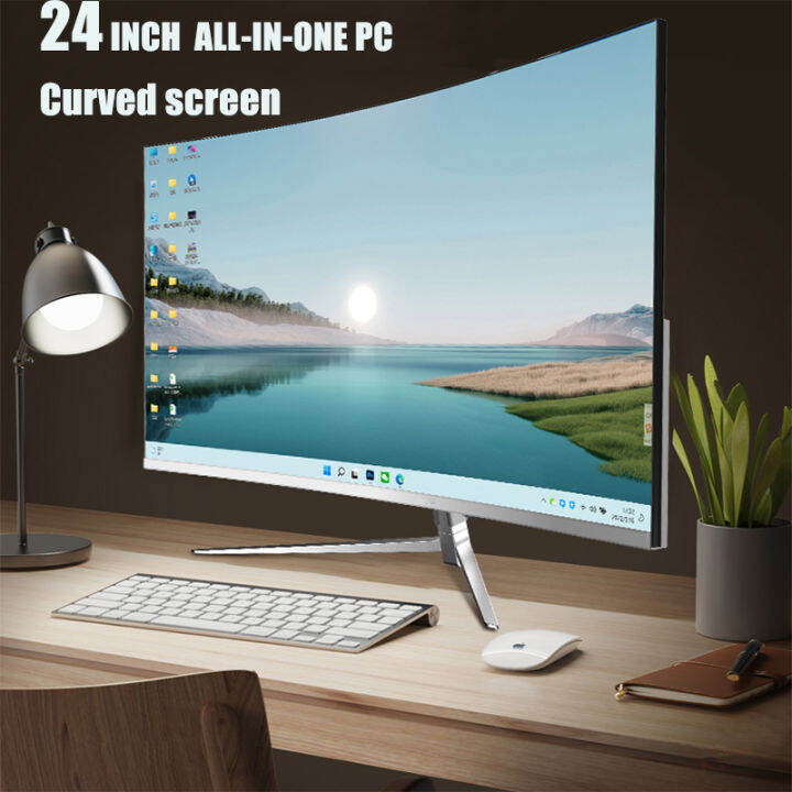 In stock All in one Computer 24 inch Curved screen core i7 RAM 16GB SSD ...