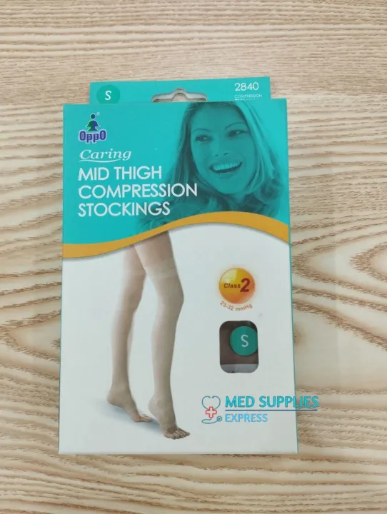 Compression Stockings Mid-Thigh OPPO (2840) S,M,L,XL,XXL | Lazada PH