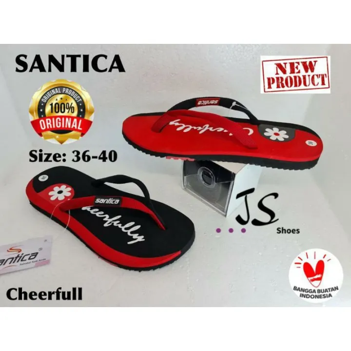 SANTICA CHEERFULL - SANDAL JEPIT WANITA DEWASA MERK SANTICA | Lazada Indonesia