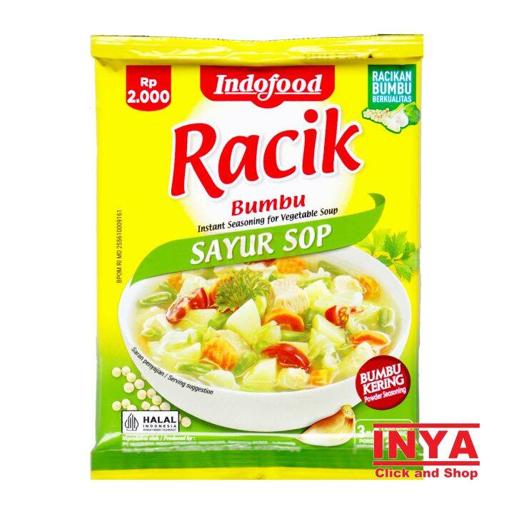 Racik Bumbu Sayur Sop Kemasan Sachet 20gr Indofood - Instant Seasoning ...