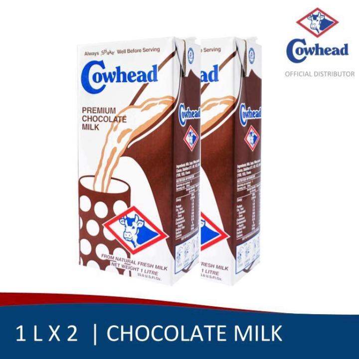 Cowhead Chocolate Milk 1L ( Pack of 2) | Lazada PH