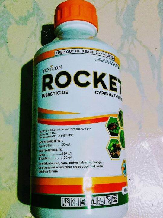 ROCKET CYPERMETHRIN INSECTICIDE (1000ML) BY TEXICON | Lazada PH