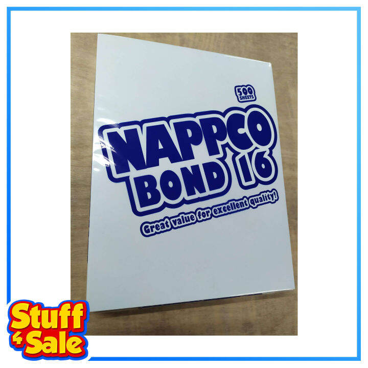 Nappco Bond Paper Substance 16 Short / Long | Lazada PH