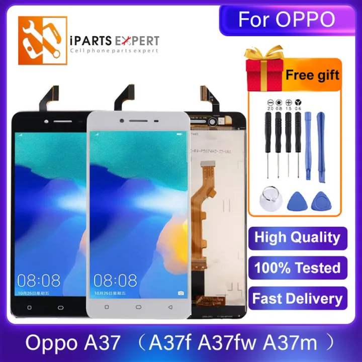 IPARTSEXPERT 100% Tested for Oppo A37 lcd replacemen A37f A37fw A37m ...