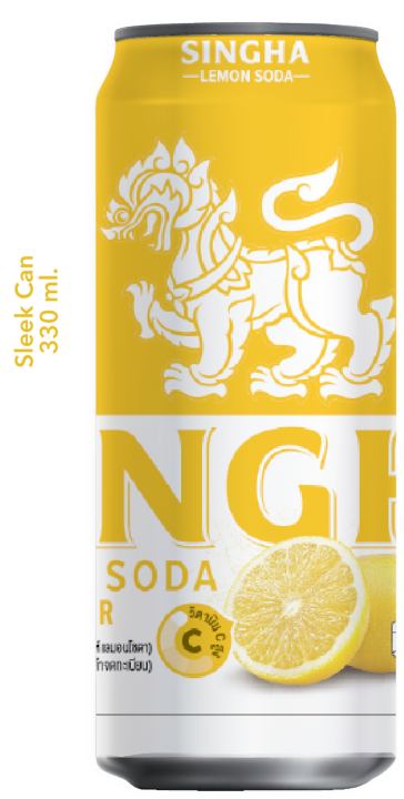 Singha Lemon Soda, 330ml x 6 cans | Lazada Singapore