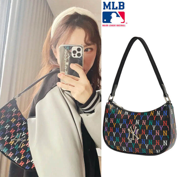 NEW 2022 กระเป๋าสะพายข้าง MLB NEW YORK YANKEES แท้ outlet 100% | Lazada ...