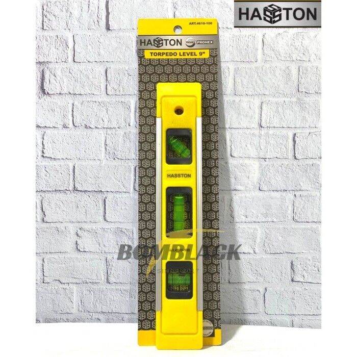 HASSTON Waterpas Magnet 9 Inch Waterpass Mini Water Pas Magnet Torpedo ...