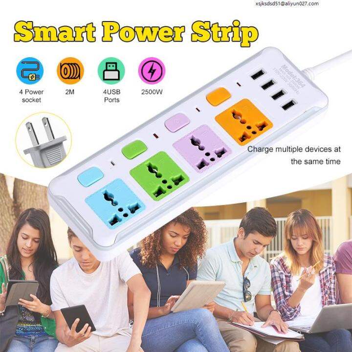 Usb socket extension cord dual plug extension cord usb socket with volt ...