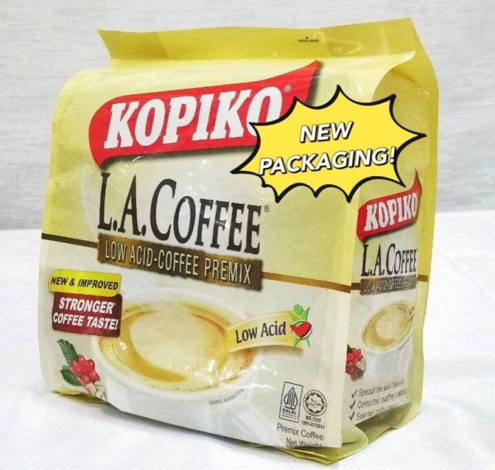 Kopiko L.A. Coffee Low Acid Coffee Premix (24x21g) | Lazada