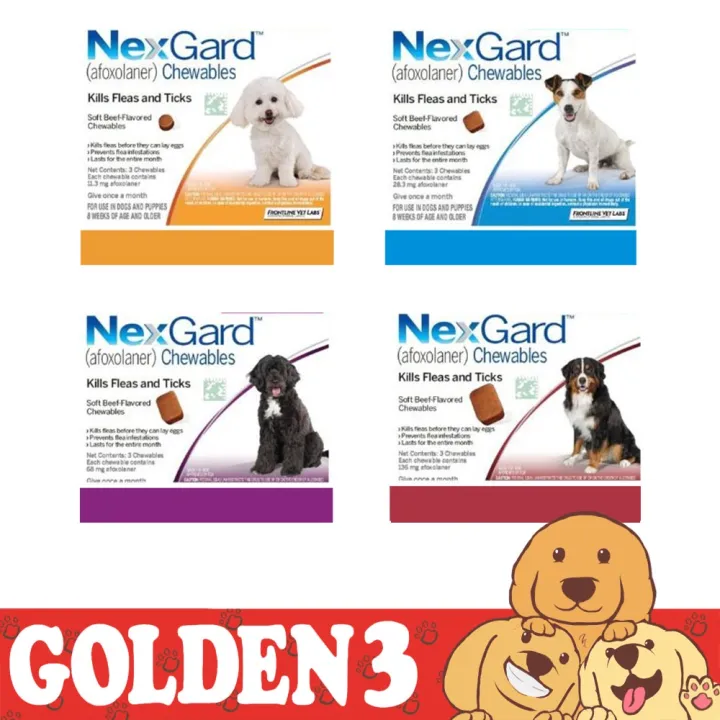 Nexgard chewable tablet for dogs (Per Piece) | Lazada PH