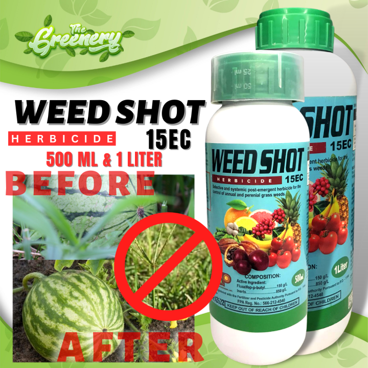 WEED SHOT 15EC (500ML & 1000ML) HERBICIDE | Lazada PH