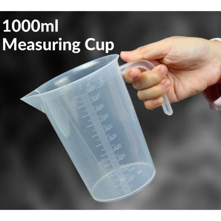 Plastic Clear Measuring Jug 1 Liter | Lazada PH