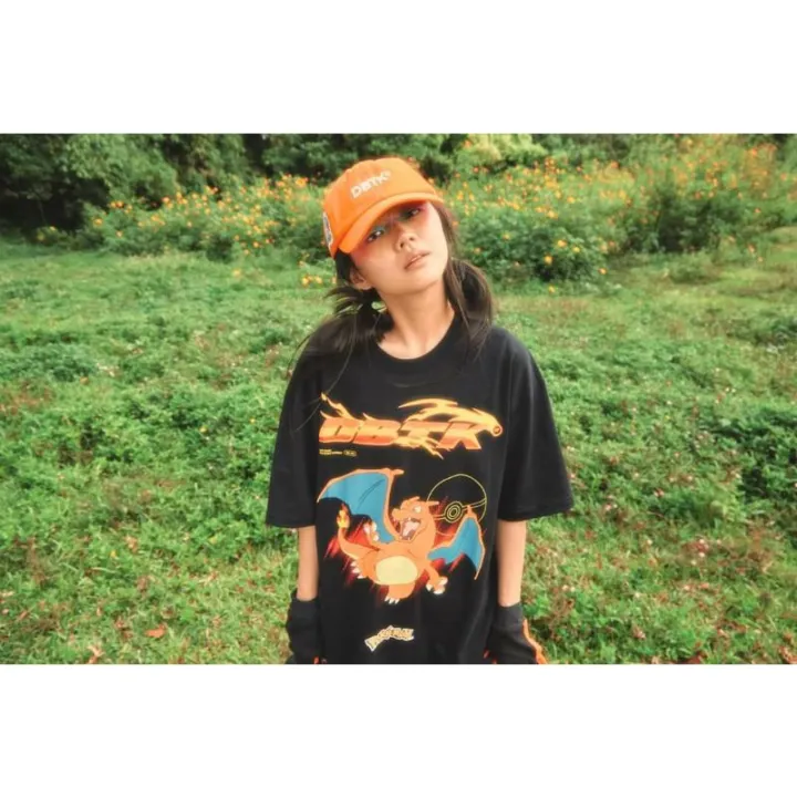 DBTK X POKEMON CHARIZARD TEE (COD) FREE STICKER urban short for men ...
