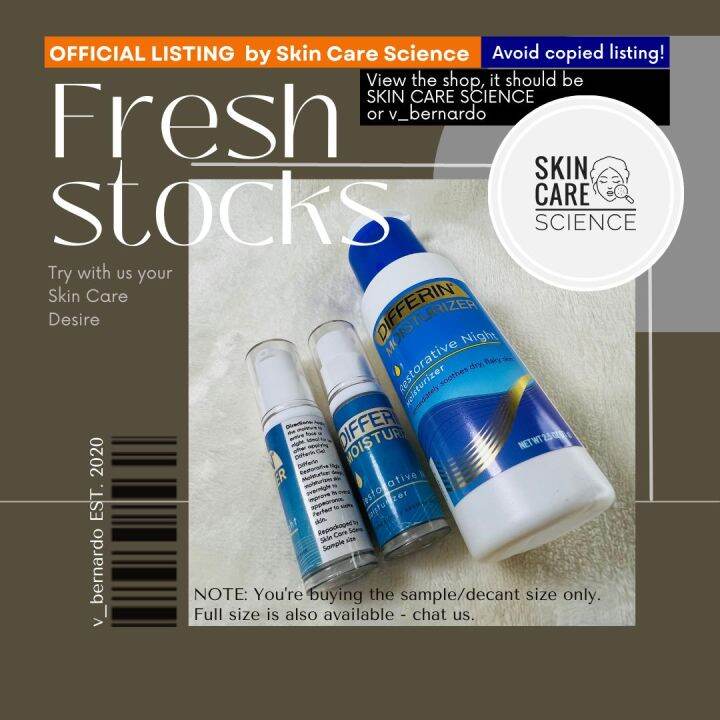 Differin Restorative Night Moisturizer | Lazada PH