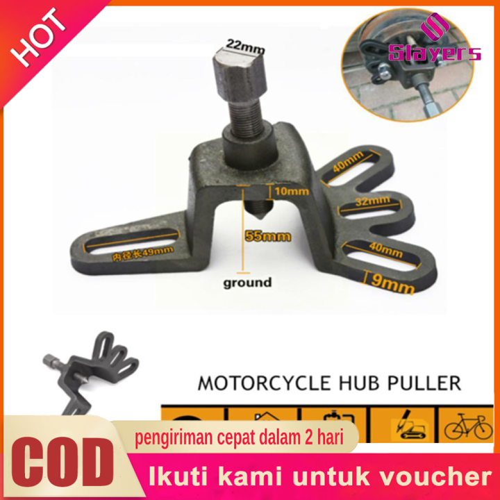 Slayers Roda Tiga Sepeda Motor Rem Drum Remover Pembongkaran Poros ...