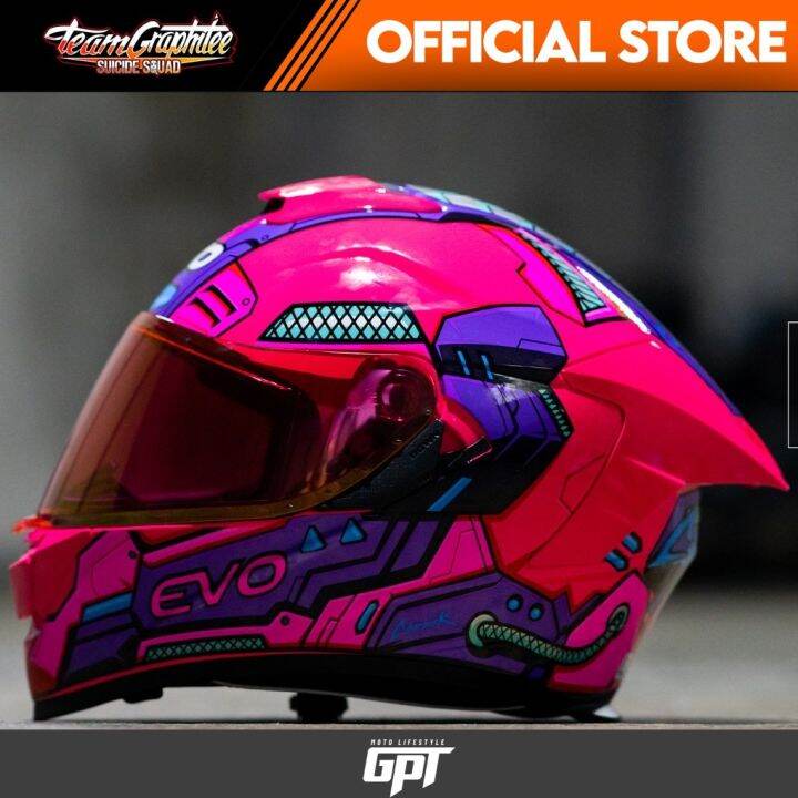 EVO HELMET GT-PRO CYBERPUNK (LENS MAY VARY) | Lazada PH